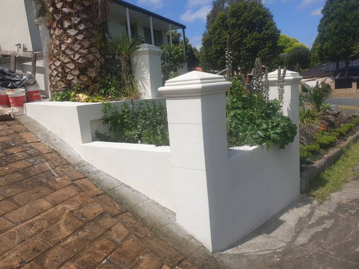 Fence Caps and Pier Caps Render Melbourne | Roger Rendering